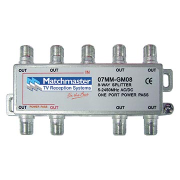 Splitters and Taps - Matchmaster Digital TV Antenna