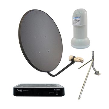13MM-80LNBVASTM-KIT - 80cm Vast Satellite Kit including Dish, LNB ...