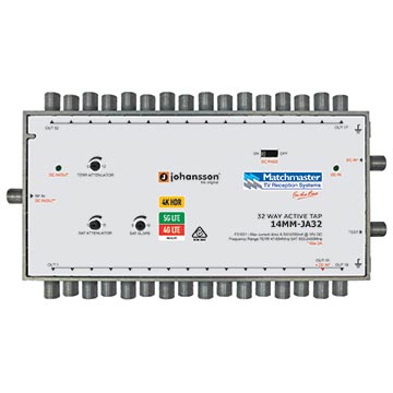 14MM-JA32 - 32 Way Active Tap for FTA and Satellite (Foxtel SMS) 47 ...