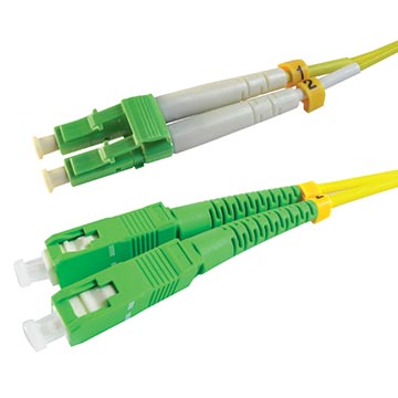 LC Angled to SC Angled OS2 Patch Cords - Matchmaster Digital TV Antenna